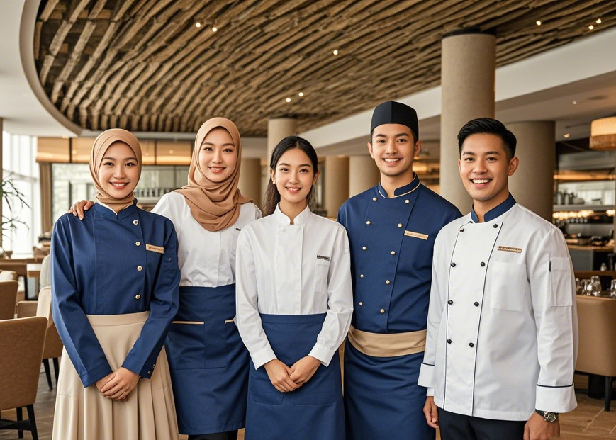 Jasa Pembuatan Seragam Seragam Restoran - Bank Seragam